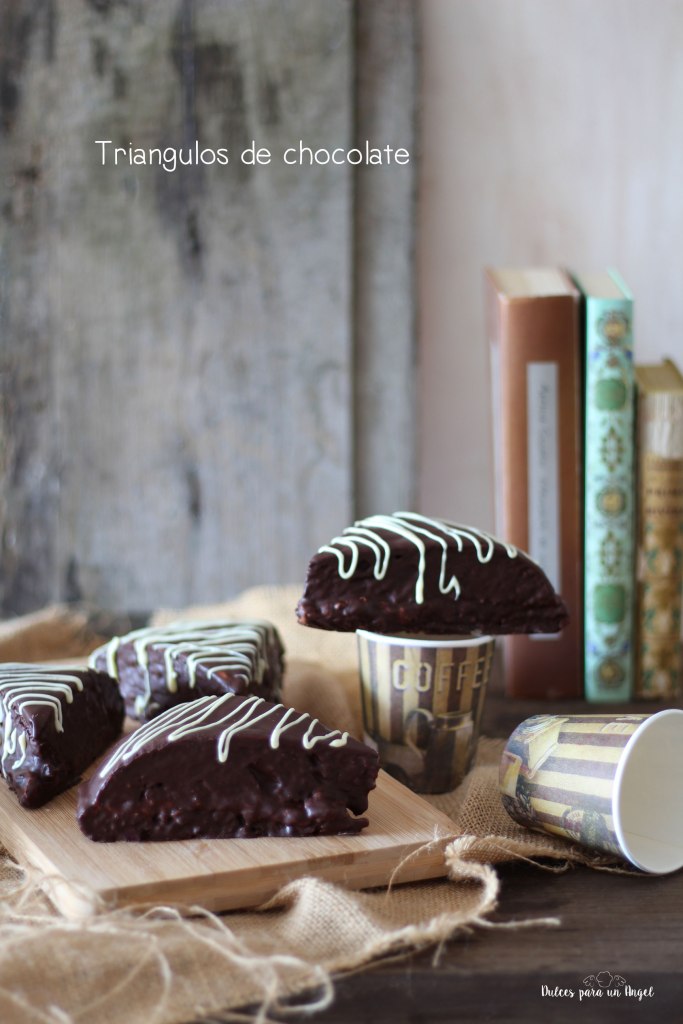 Triángulos de chocolate – Dulces para un ángel