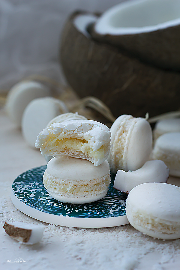 Macarons de coco – Dulces para un ángel