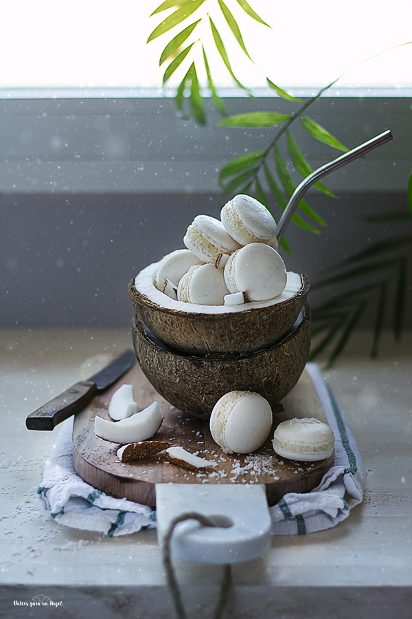 Macarons de coco – Dulces para un ángel