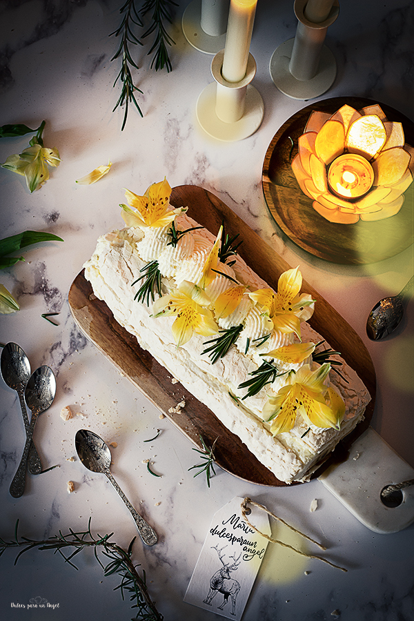 Banoffee pavlova roll – Dulces para un ángel